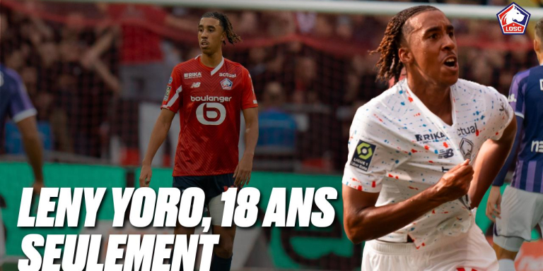 Leny Yoro, 18 ans et déjà 25 matchs au LOSC | LOSC Leny Yoro, 18 ans et déjà 25 matchs au LOSC | LOSC