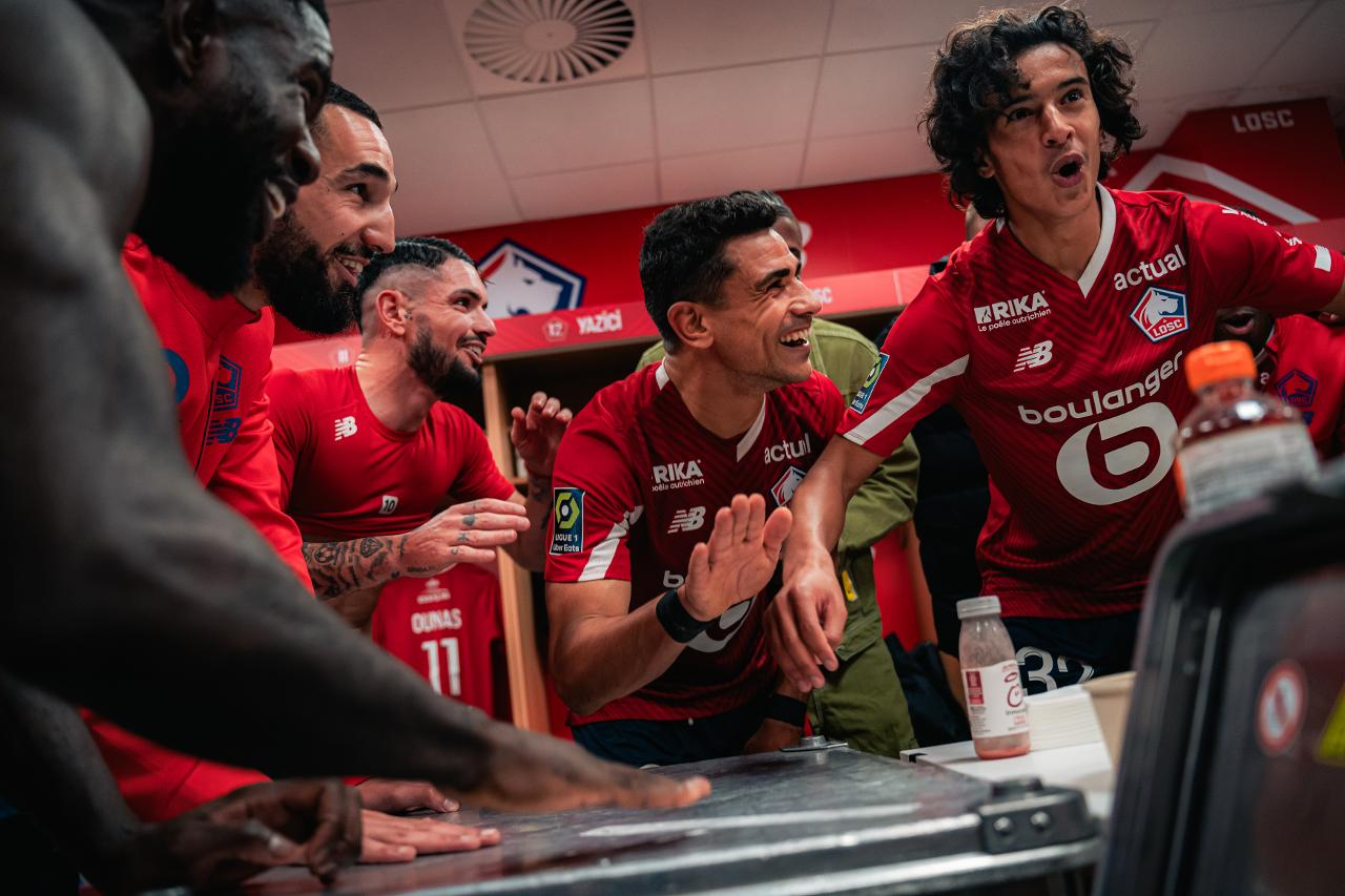 LOSC-Brest : les photos de joie après la victoire ! | LOSC LOSC-Brest : les photos de joie après la victoire ! | LOSC